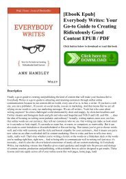 PDF]~ Everybody Writes: Your Go-To Guide to Creating Ridiculously Good ...