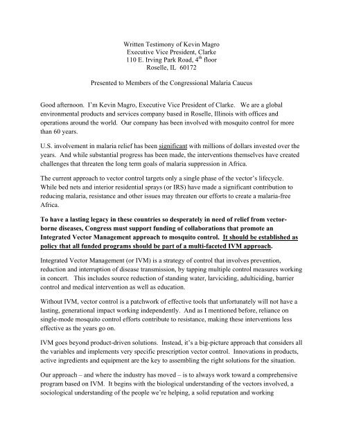 Download Mr. Kevin Magro's Presentation here - Africa Fighting ...