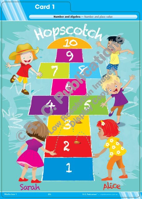 RIC-6936 The Maths Box Series - Year 1 – Sample cards