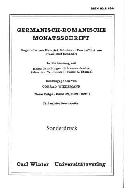 Sonderdruck - Prof. Dr. Hans-Peter Ecker