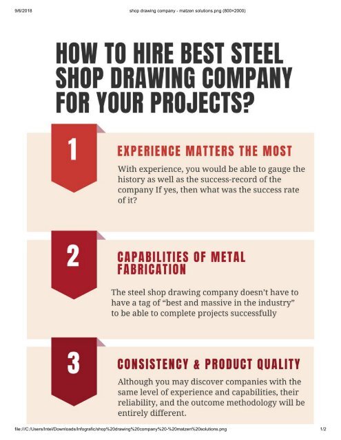 How to hire best steel shop drawing company for your projects?