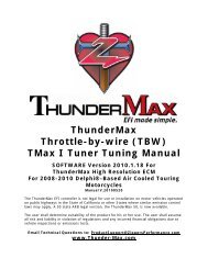 ThunderMax Software & Firmware Updates TMax Tuner ... - CacheFly