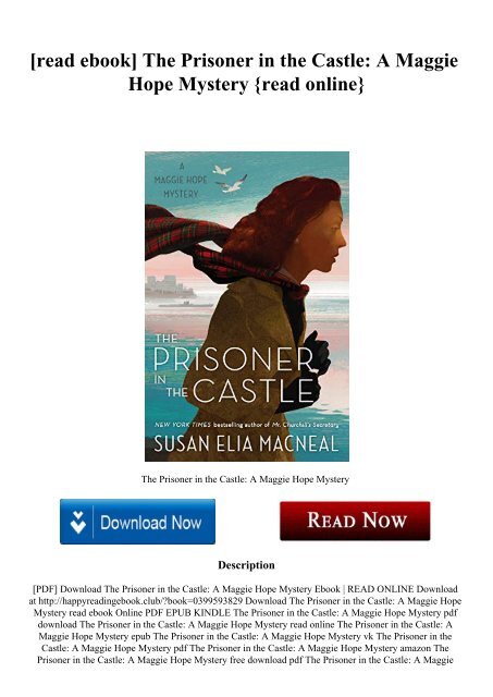 [read ebook] The Prisoner in the Castle A Maggie Hope Mystery {read online}