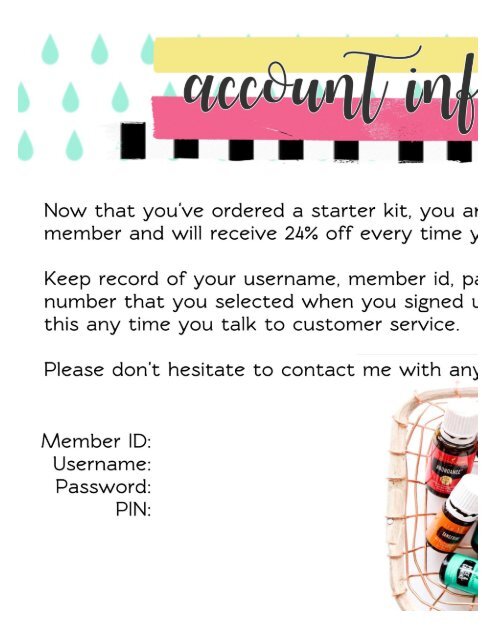 Account Info