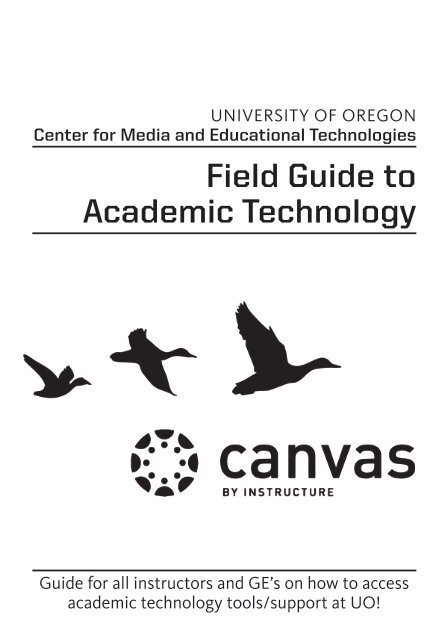 Field Guide to Academic Technology