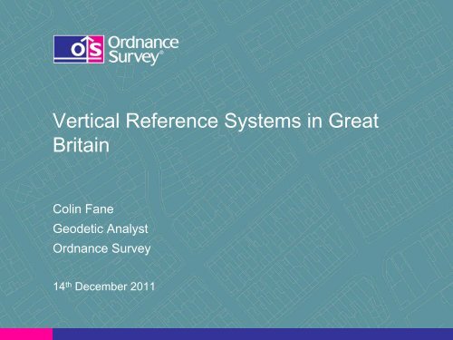 Ordnance Survey's OS Net GNSS Network