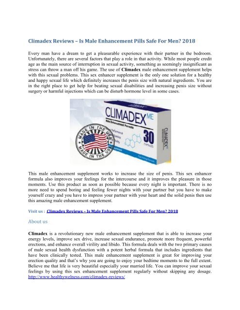 What is Climadex and how would possibly it work