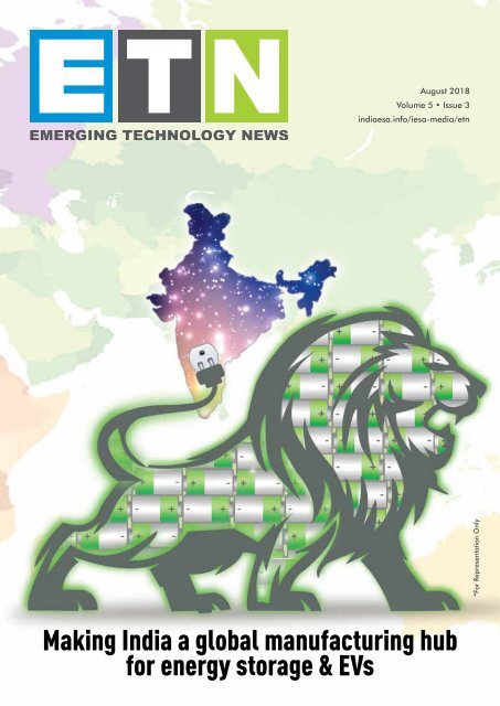 ETN - Making India a global manufacturing hub for energy storage & EVs