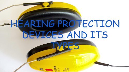 HEARING PROTECTION DEVICES (1)
