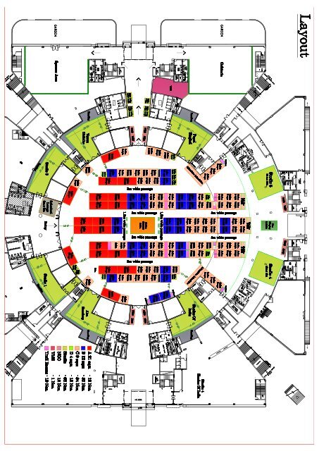 Design 1 floor plan - ABACA is Studio 1 marked in green