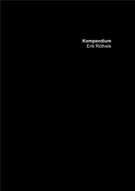 Kompendium - Bildschirm Version