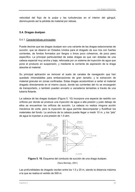 Las dragas hidráulicas v
