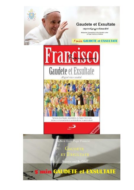 Gaudete et Exsultate