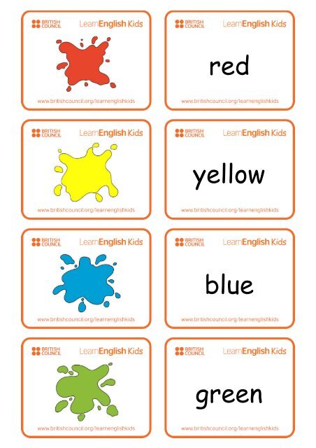 flashcards-colours