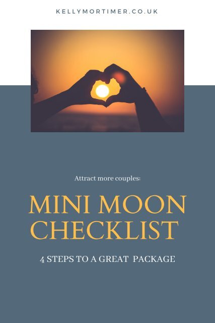 MINI MOON CHECKLIST