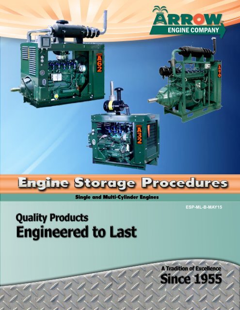 Engine Storage brochure