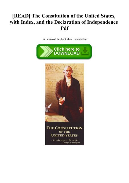 The Constitution of Independence