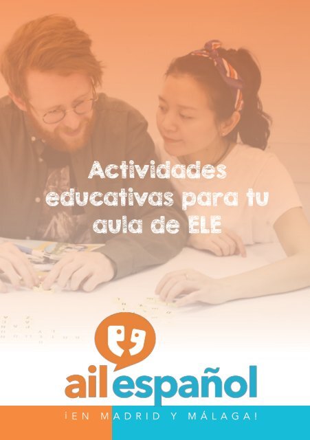 Actividades educativas para tu aula de ELE