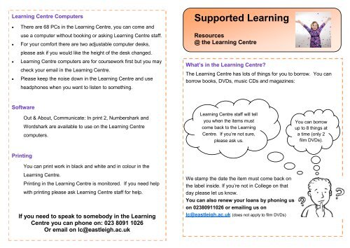 Supported Learning