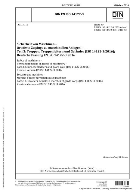 DIN EN ISO 14122-3_2016-10 Sicherheit von Maschinen - Ortsfeste Zugänge ...
