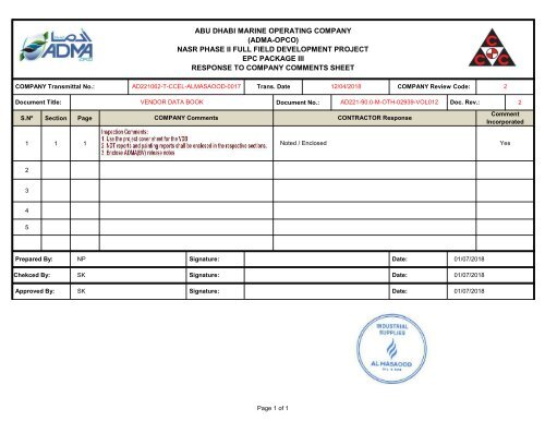 AD221-90.0-M-OTH-02929-VOL012-V2.1-(Vendor_Data_Book_for_Hose_Coupling)
