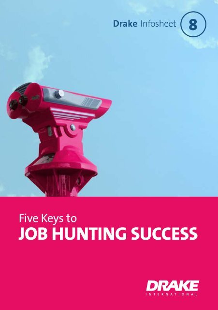 Five keys to job hunting success