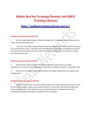 online training