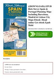 ~>PDF @*BOOK Rick Steves Spain & Portugal Planning Map: Including ...