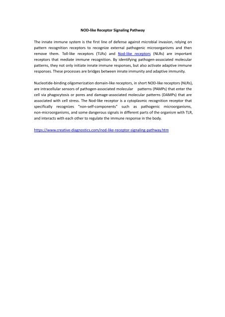 NOD-like Receptor Signaling Pathway