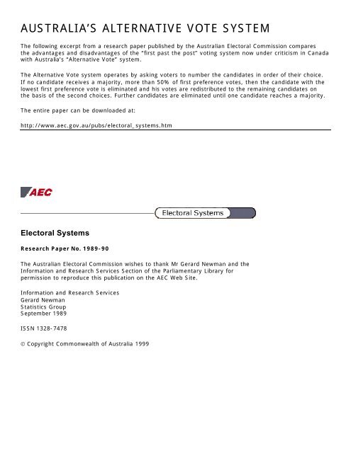 See Australia's voting system as an alternative (PDF)