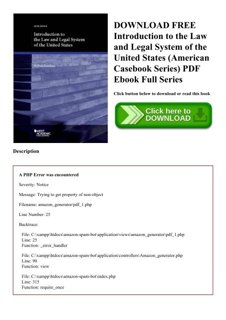 american legal system