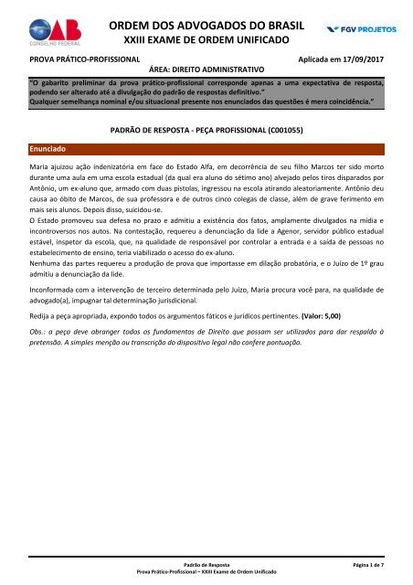 fgv-2017-oab-exame-de-ordem-unificado-xxiii-segunda-fase-direito ...