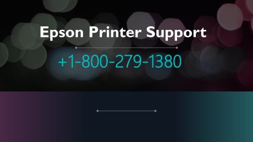 Epson Printer Support
