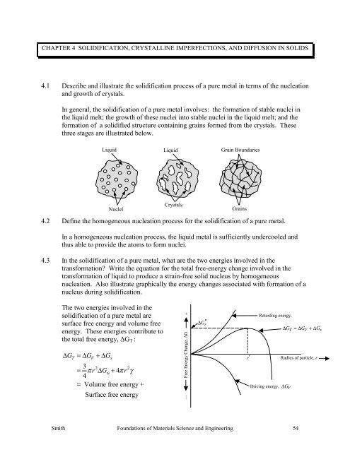 CHAPTER 4 ATOMIC STRUCTURE AND BONDING
