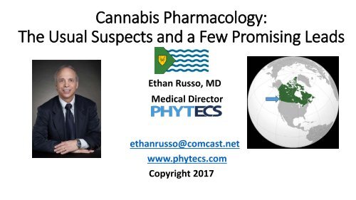Russo Simon Fraser January 2017 Cannabis Pharmacology
