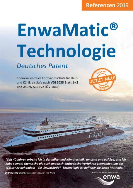 Enwa Referenzen 2019