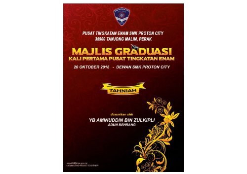 buku aturcara graduasi 2018