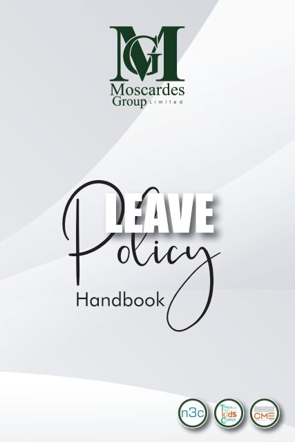 Leave policy Handbook bklet