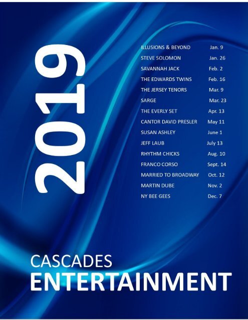 ENTERTAINMENT 2019 MAGAZINE
