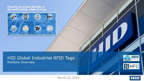 HID RFID Tag Product Positioning - UHF