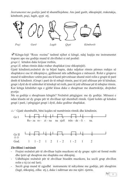 Instrumentet me goditje j