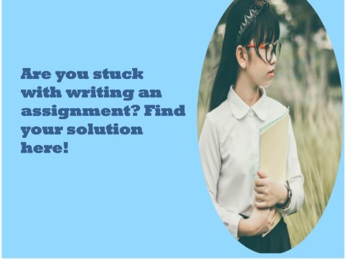 Get Assignment Help In UAE