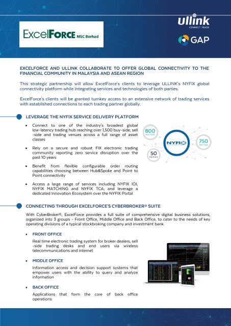 Ullink Excel Force Brochure