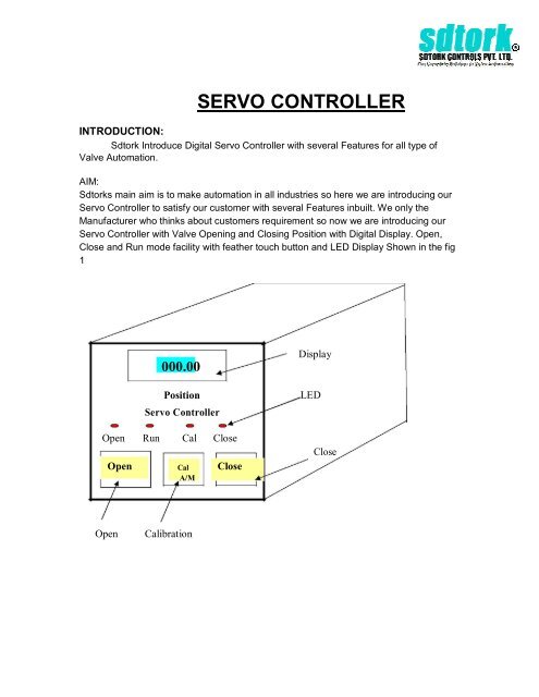BE8100 - Servo Controller Service Manual