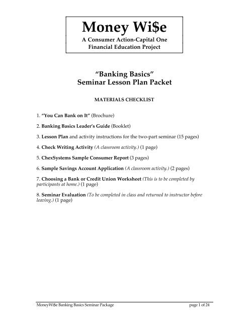Banking_Lesson