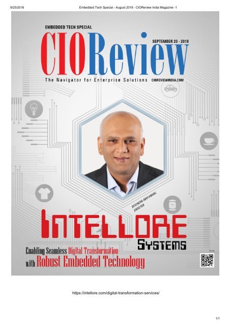 Enabling Seamless Digital Transformation with Robust Embedded Technology Enabling Seamless Digital Transformation with Robust Embedded Technology
