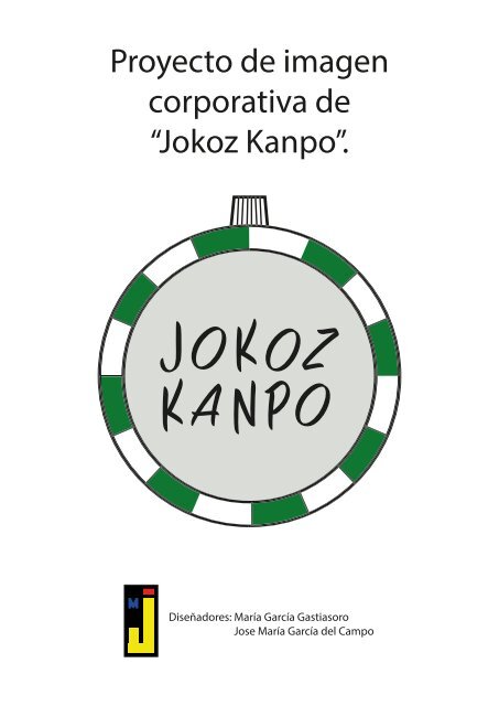 Manual de identidad corporativa de Jokoz Kanpo