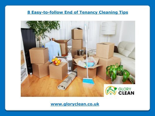 End of Tenancy Cleaning