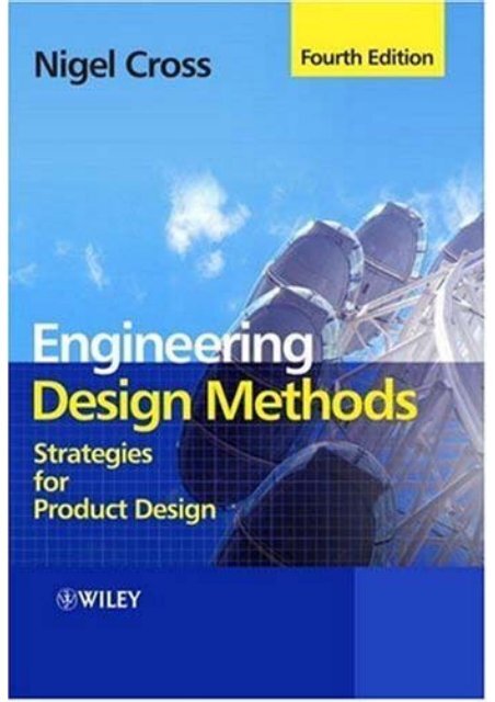 Engineering Design Methods - Nigel Cross