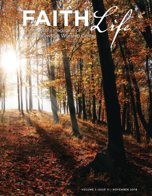 Faith Life Magazine - November 2018